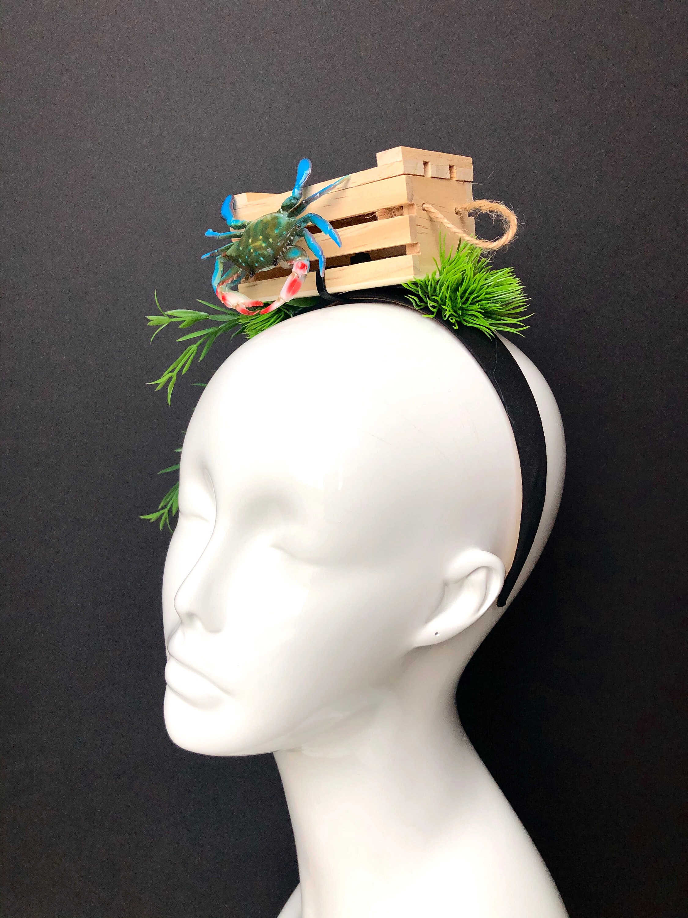 Blue Crab Headpiece | Etsy