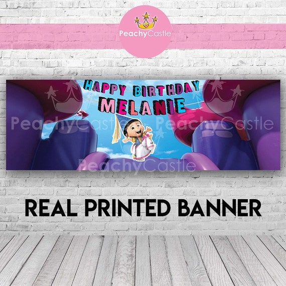 Despicable Me Party Vinyl Banner | Etsy