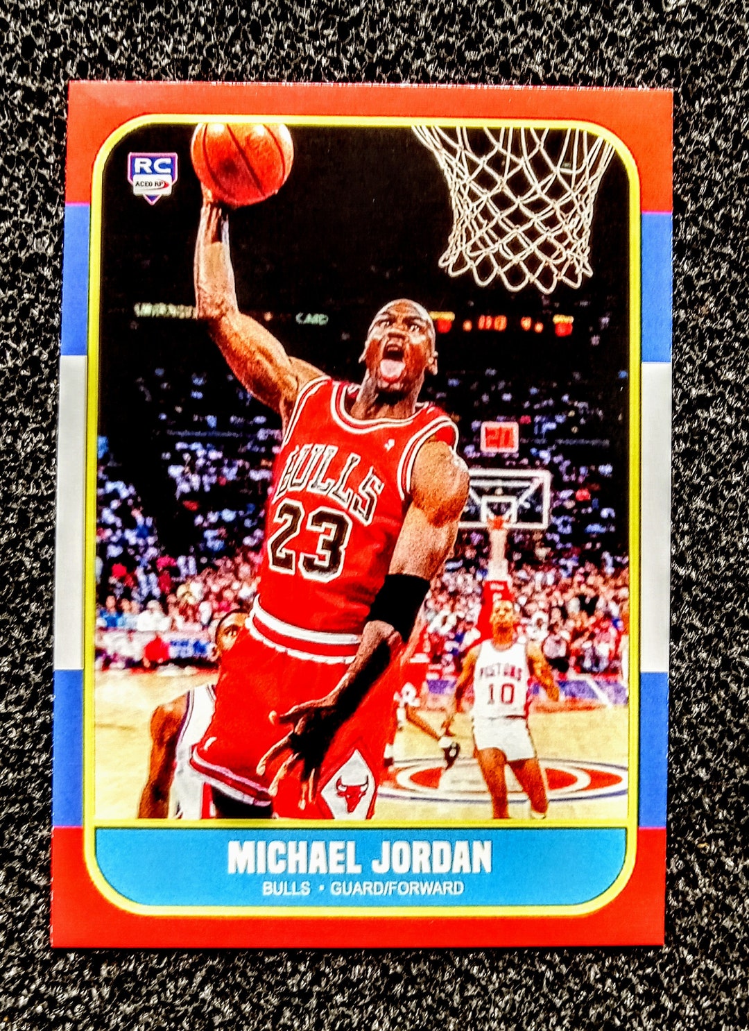 1986 Michael Jordan Slam Dunk Fleer Stlye Rookie Card 23. - Etsy
