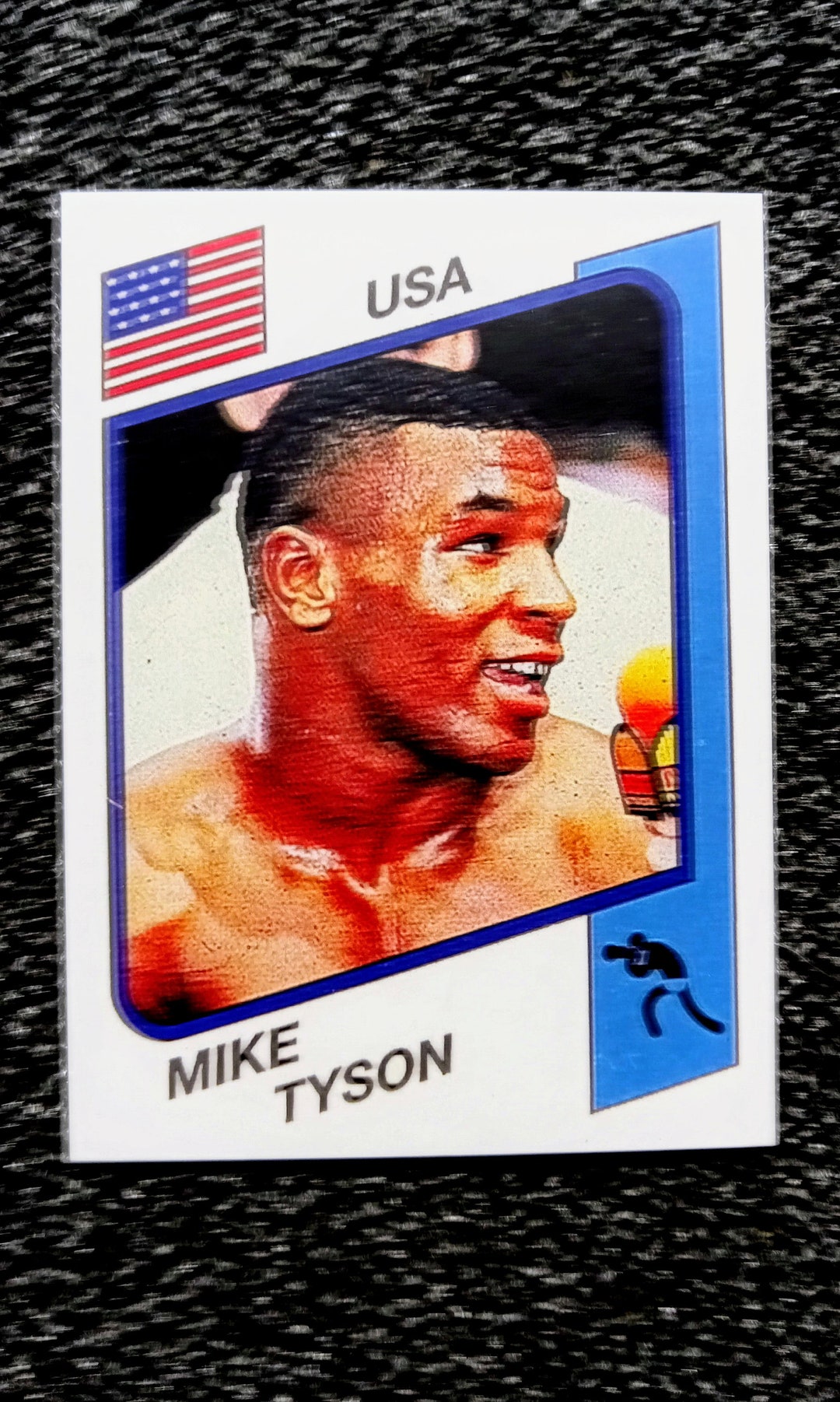 1986 Mike Tyson Super Sport Panini Rookie Card. Reprint Mint - Etsy