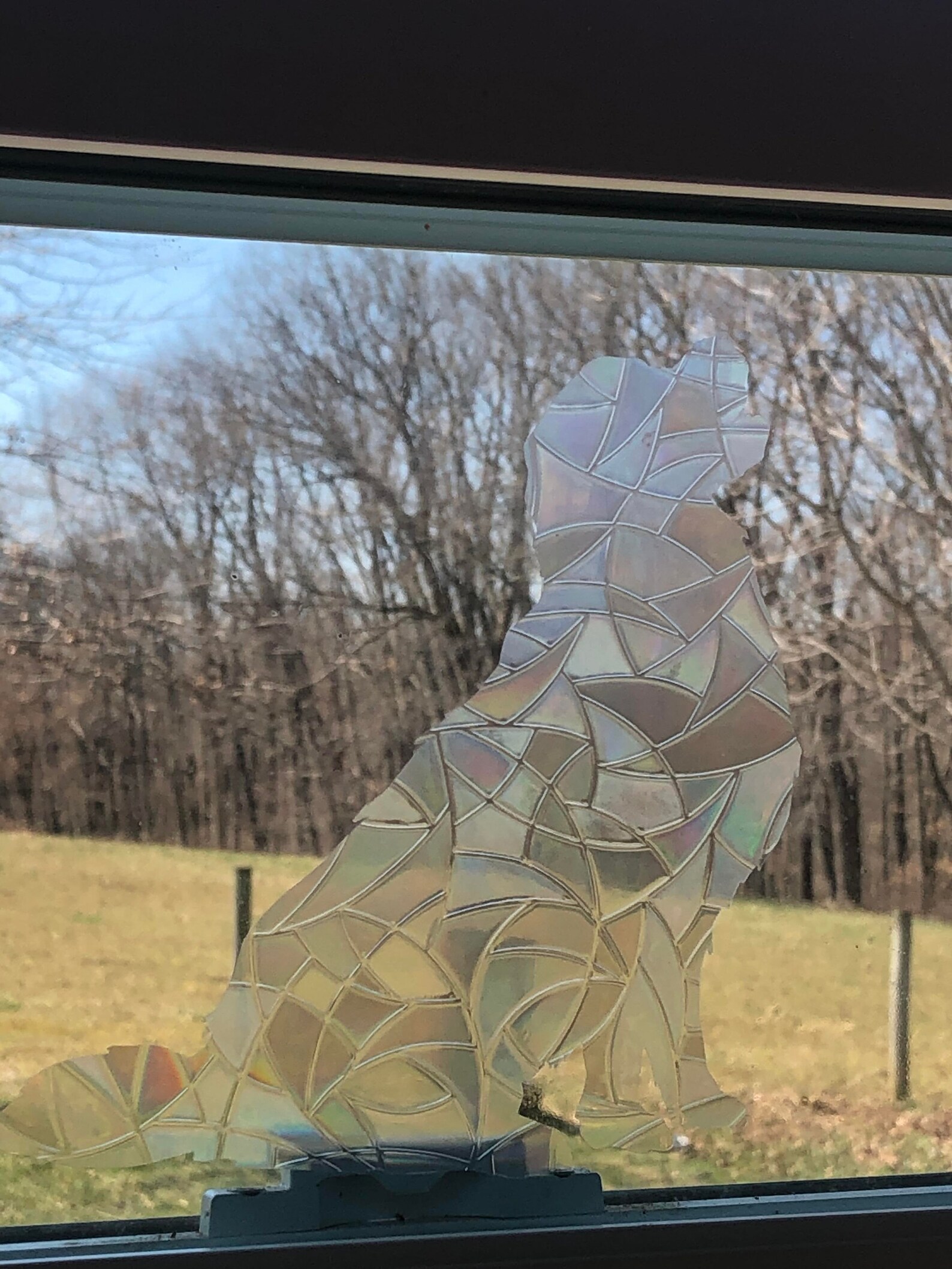 Golden Retriever Window Cling Golden Retriever Giftgolden - Etsy