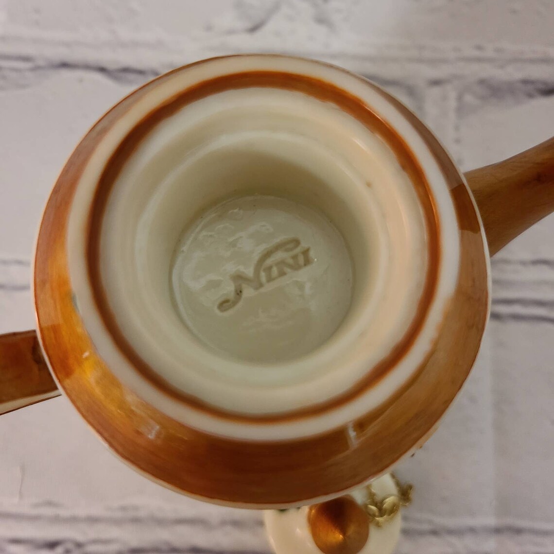 Vintage NINI Hand-painted Miniature Resin Redbirds Teapot Teapot ...