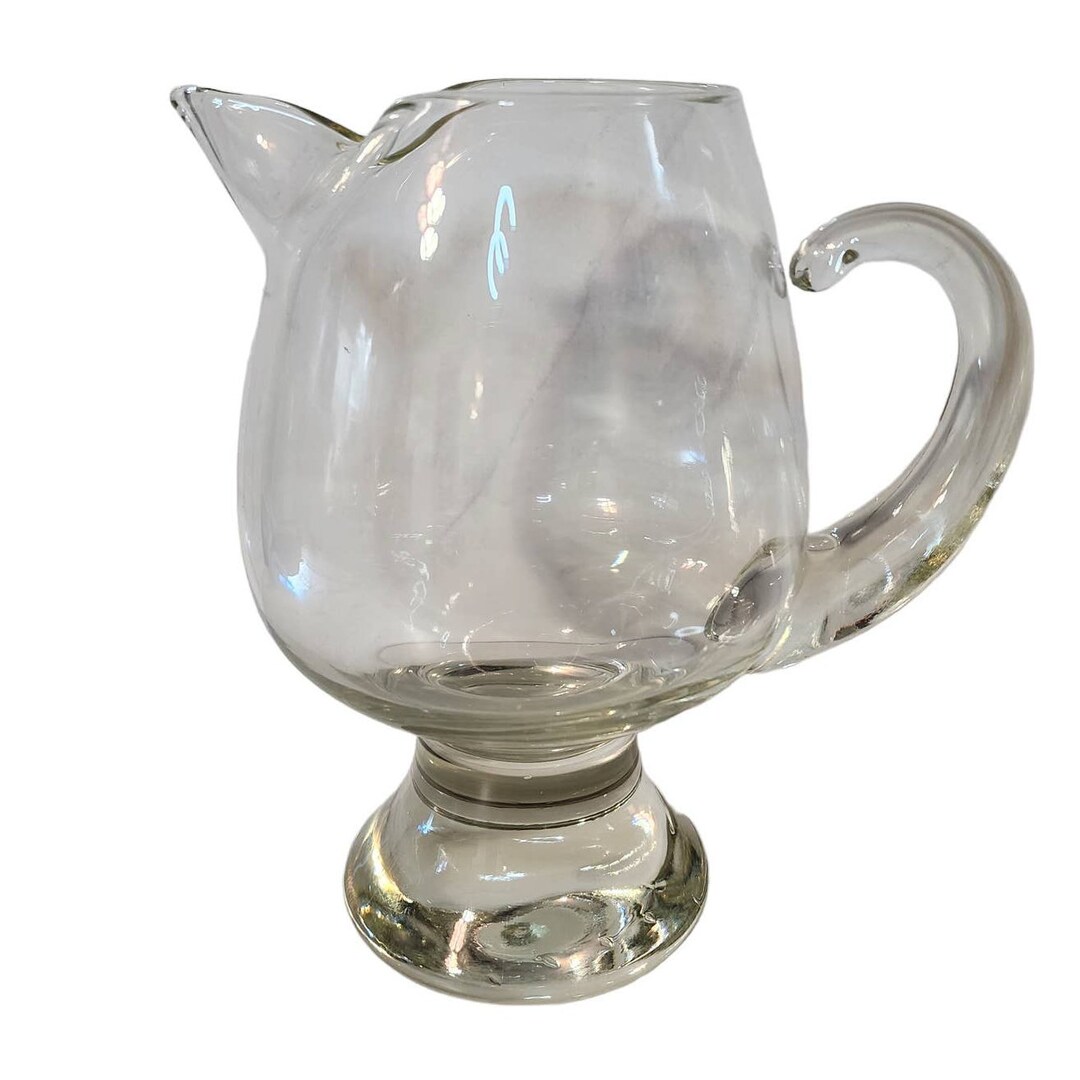 MCM Darren Ransdell Clear Rounded Glass Martini Cocktail - Etsy