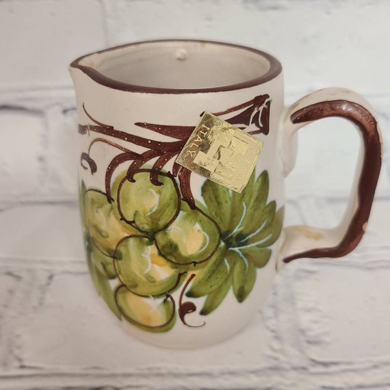 Vintage Holt Howard Italy Miniature Pottery Fruit & Floral | Etsy