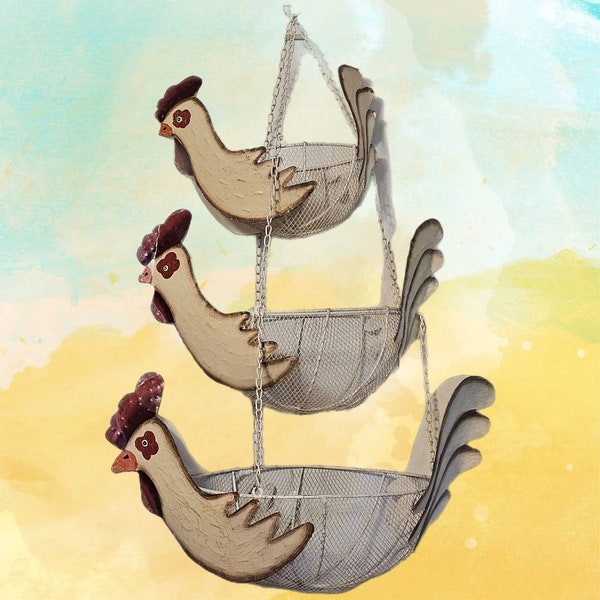 Hanging Fruit Basket - Etsy