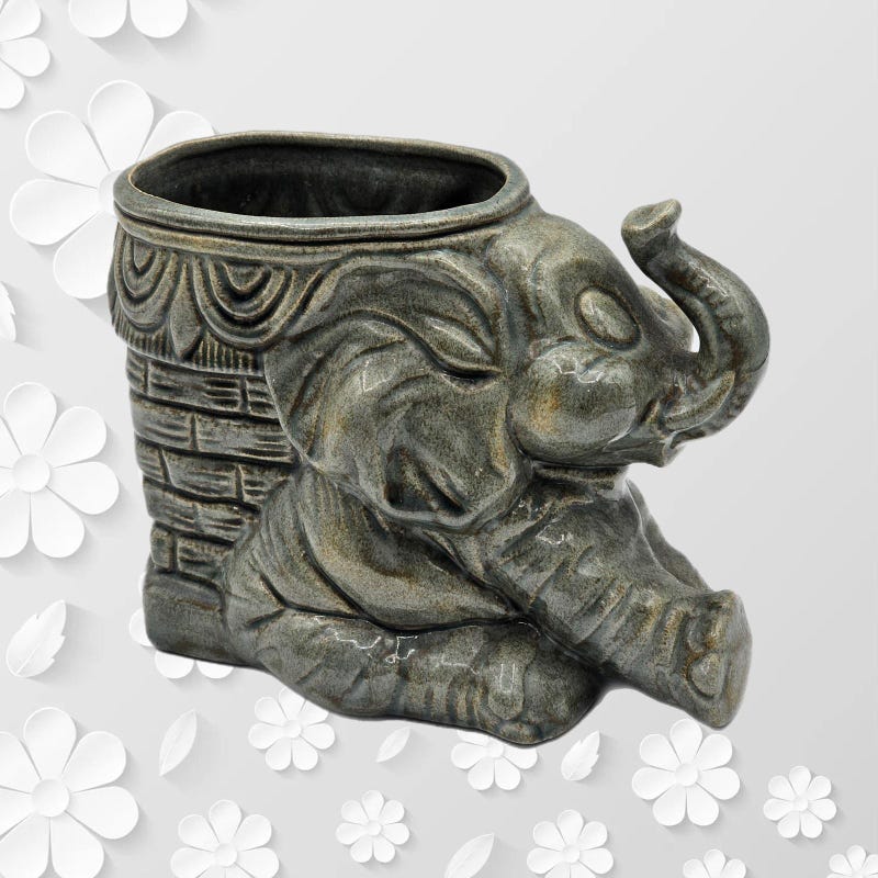 Elephant Pot - Etsy