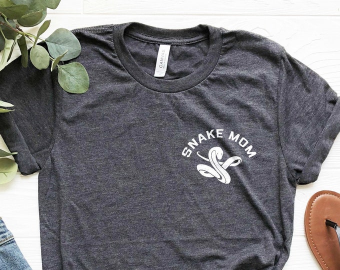 Snake Mom Shirt ,snake Shirt ,snake Lover Shirt, Gift for Snake Owner ...