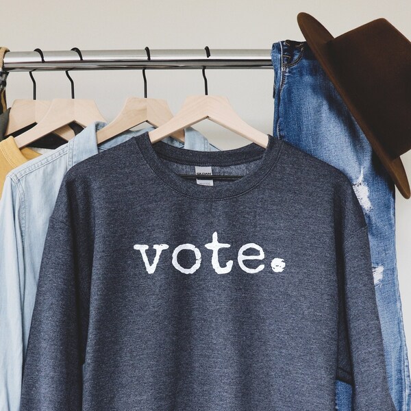 Vote Sweatshirt - Etsy
