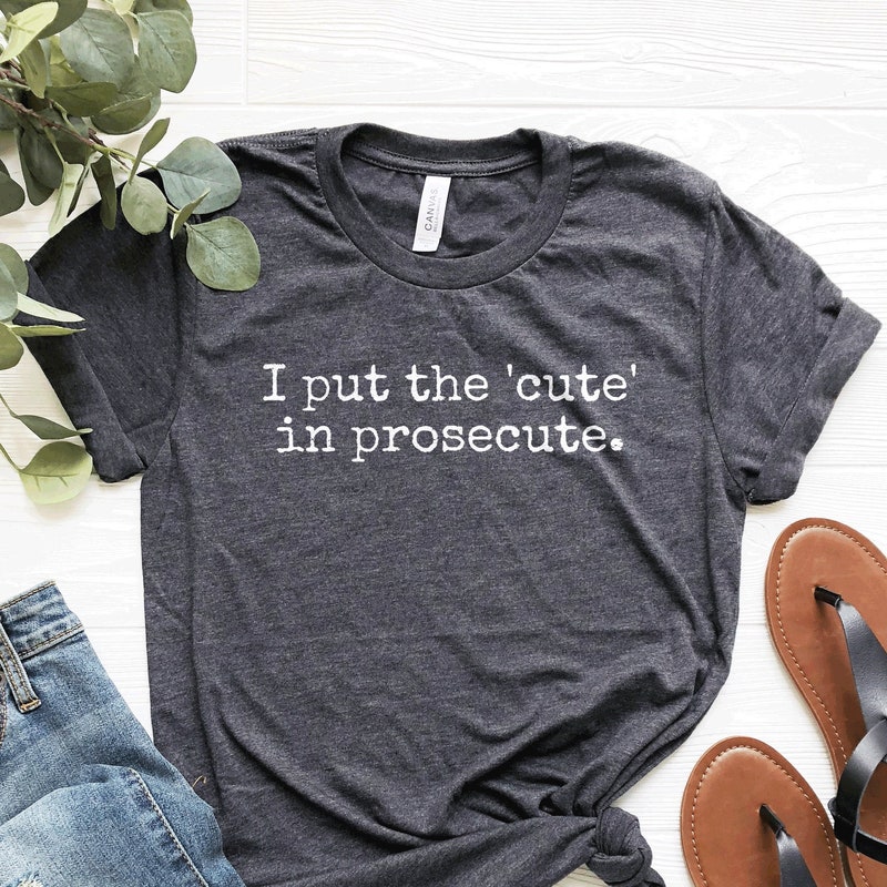 Funny Prosecutor Shirts - Etsy