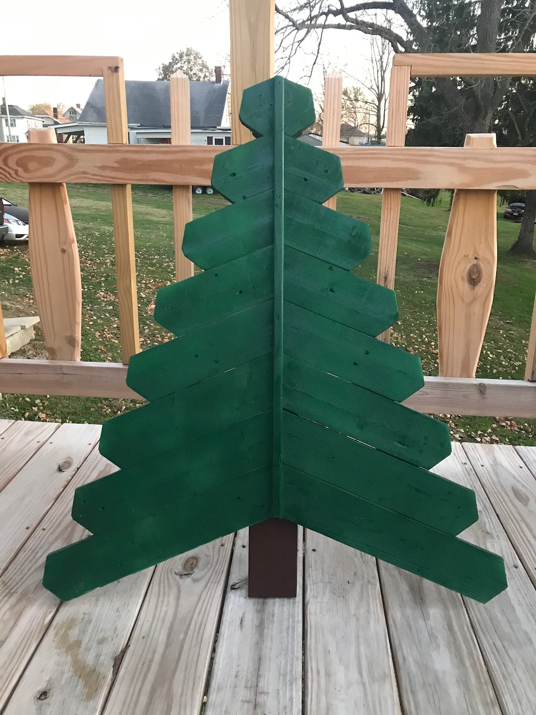 Wooden Christmas Tree - Etsy