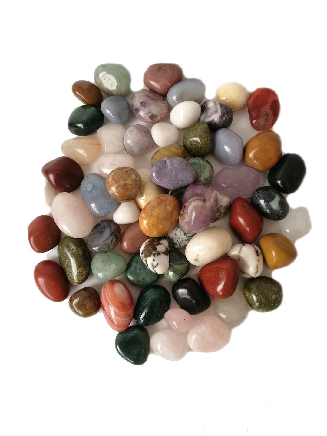 Tumbled Stones Gemstones Healing Stones Mix India 10 Varieties 1 Kg - Etsy