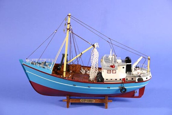 Wooden Ship Ship Cutter Ship Model FISCHERBOOT 015-45 | Etsy