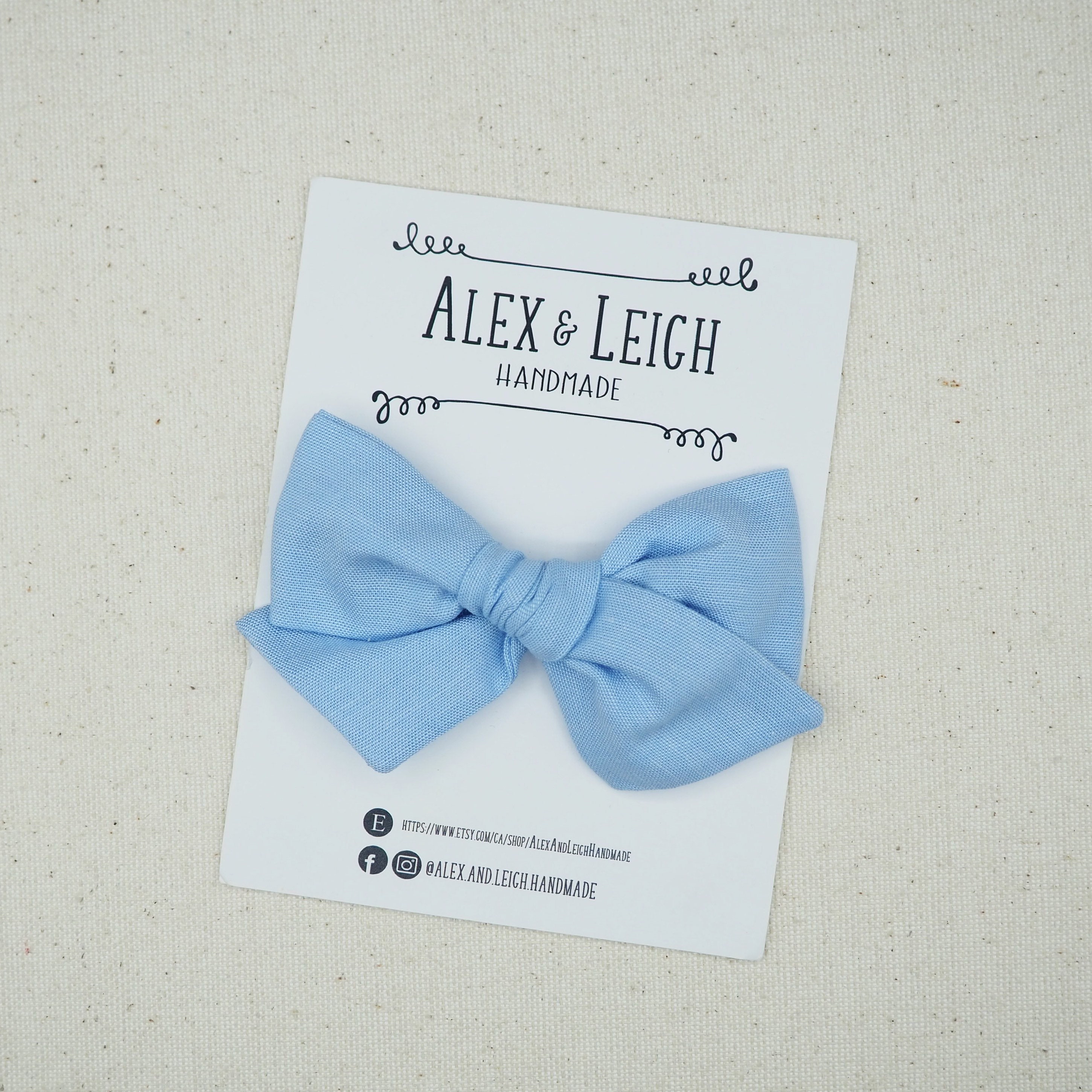 Chambray blue scrunchies Scrunchies combo Mommy and me - Etsy.de
