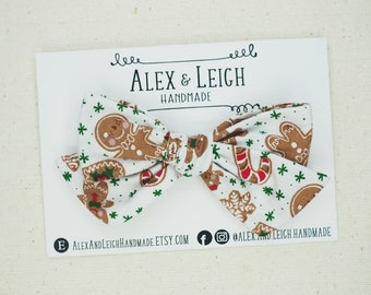 Gingerbread Man Bow - Etsy