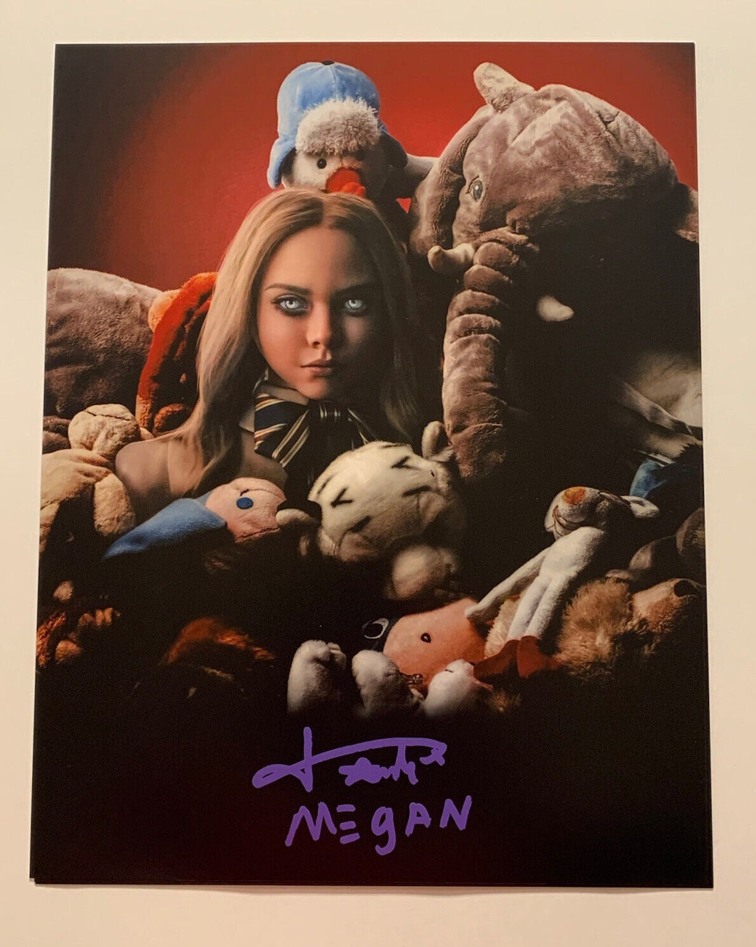 Amie Donald M3GAN 11x14 SIGNED Photo Horror Movie Child - Etsy