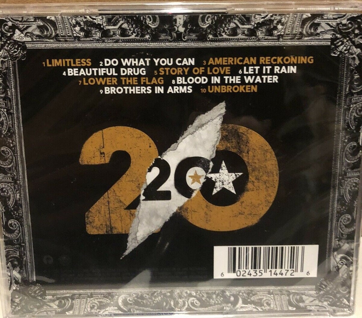 Bon Jovi-bon Jovi 2020 CD gold Ink Cd and Signed Booklet - Etsy