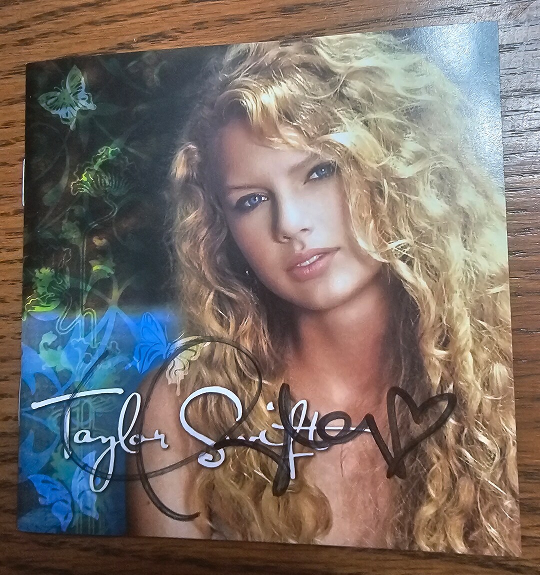 Taylor Swift Signed Debut Album October 2006 Big Machine Records - Etsy