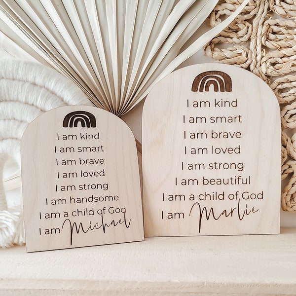 Affirmation Sign - Etsy