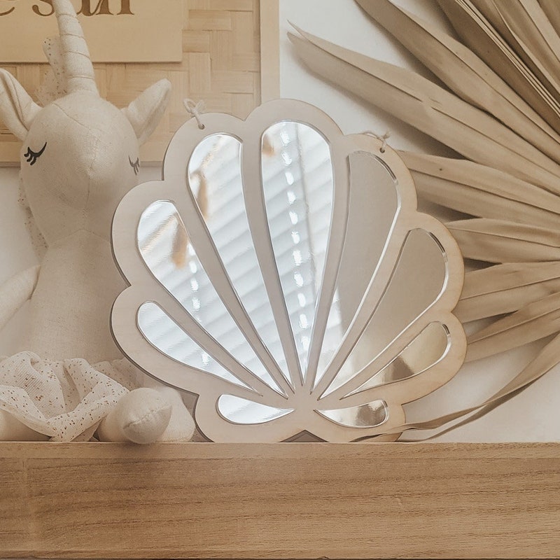 Seashell Mirror - Etsy