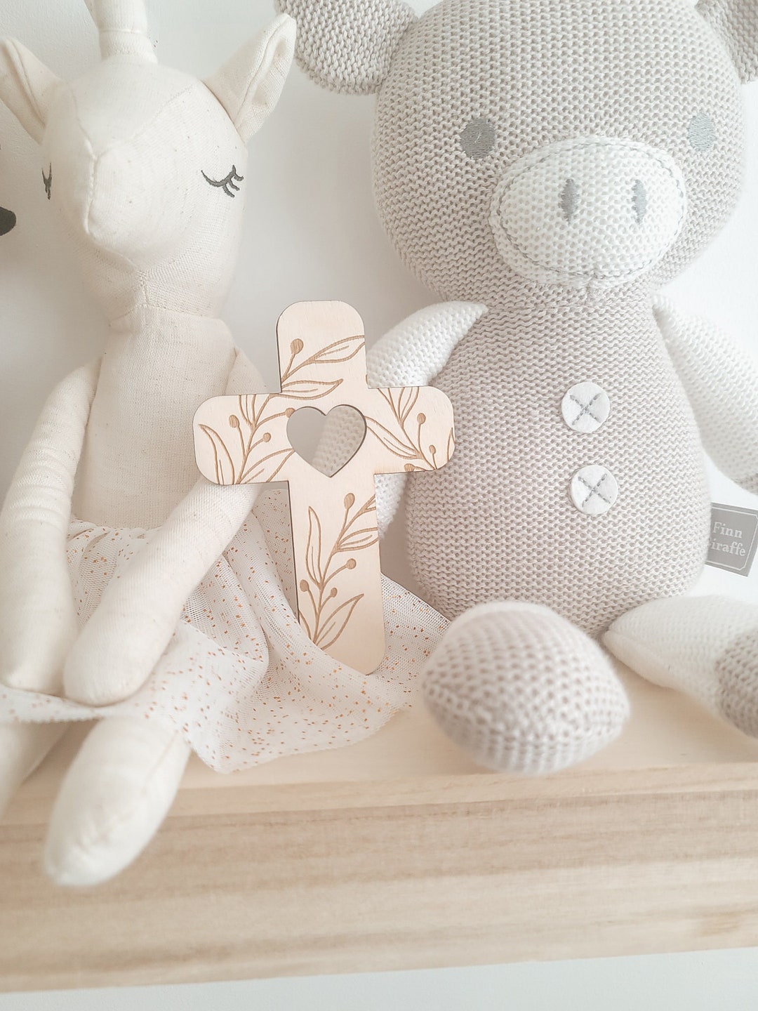 Wall Cross With Heart Wall Cross for Baby Girl Wall Cross - Etsy