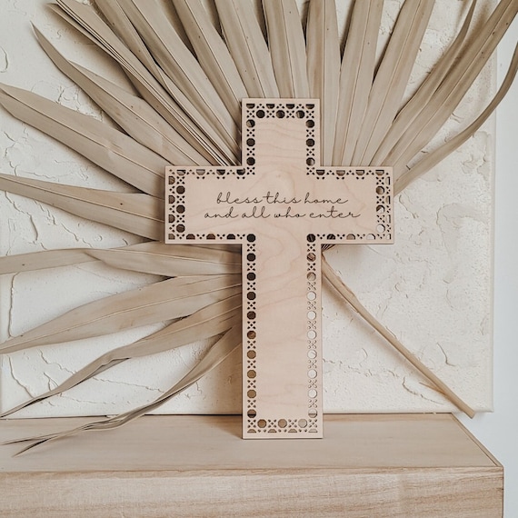 Decorative Wooden Cross Patterns The Tree Of Life Cross Ambiente
