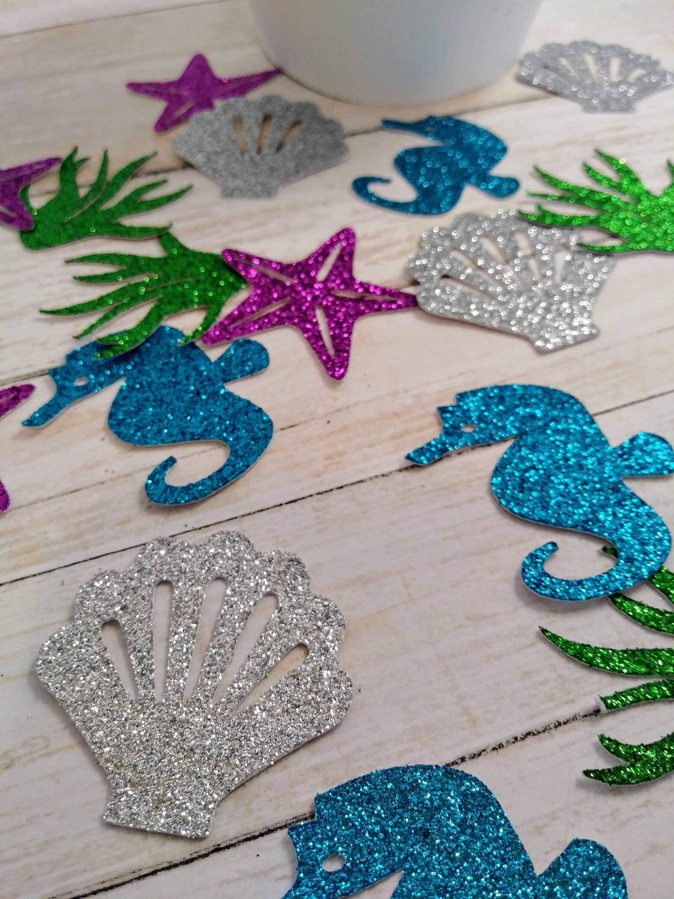 Under the Sea Confetti Table Scatter Under the Sea Party - Etsy