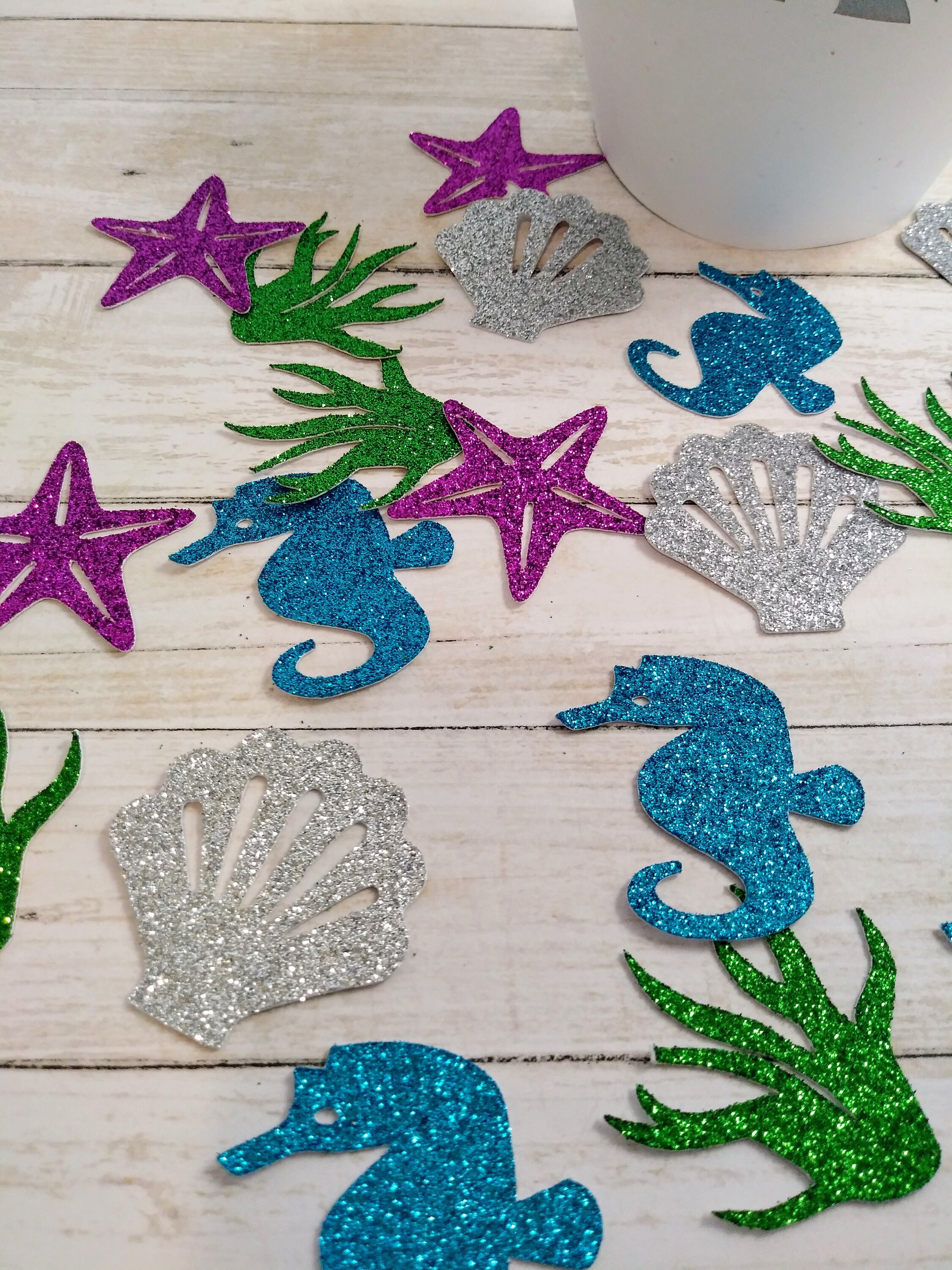 Under the Sea Confetti Table Scatter Under the Sea Party - Etsy