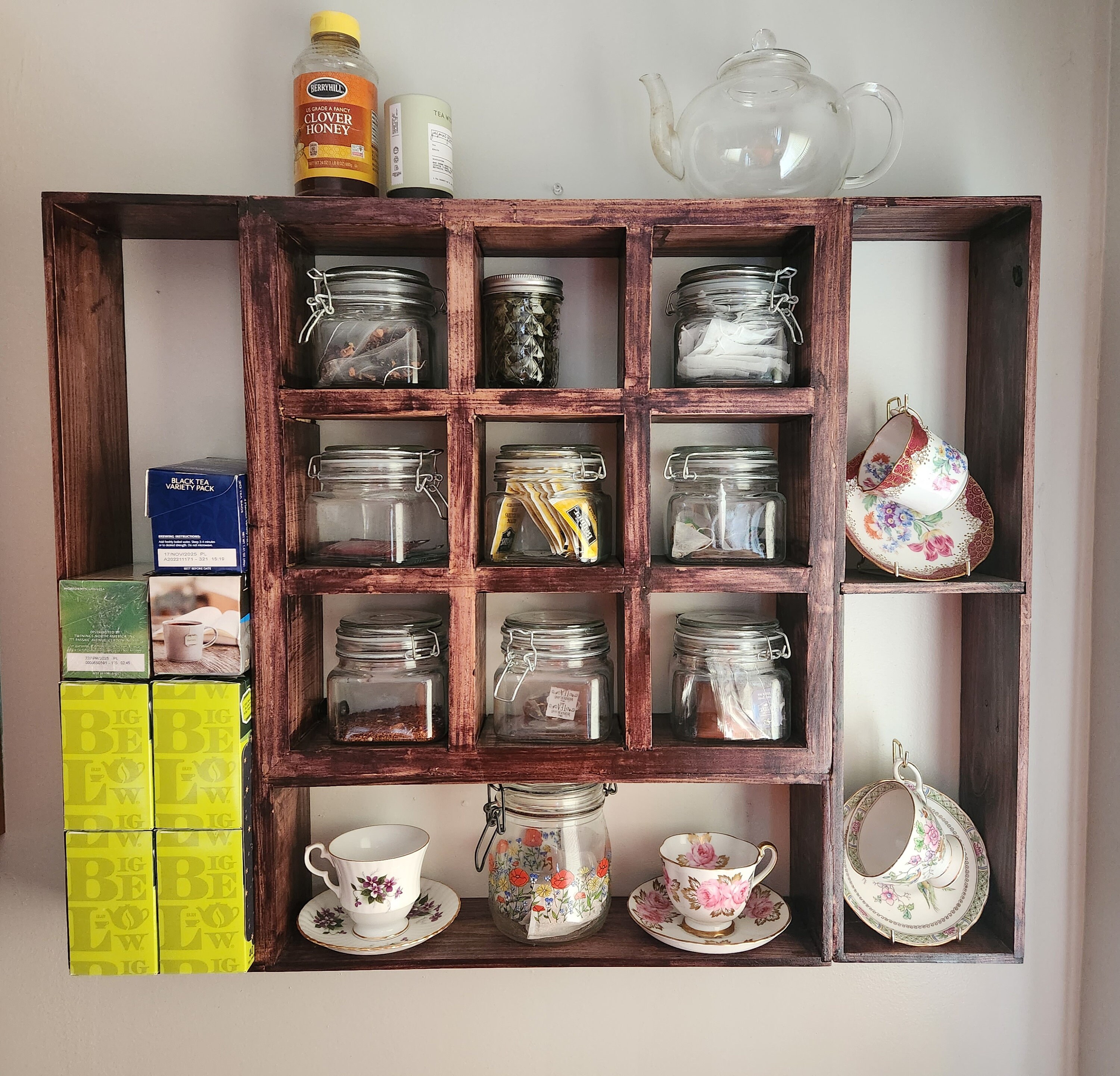 Tea Display Shelf - Etsy