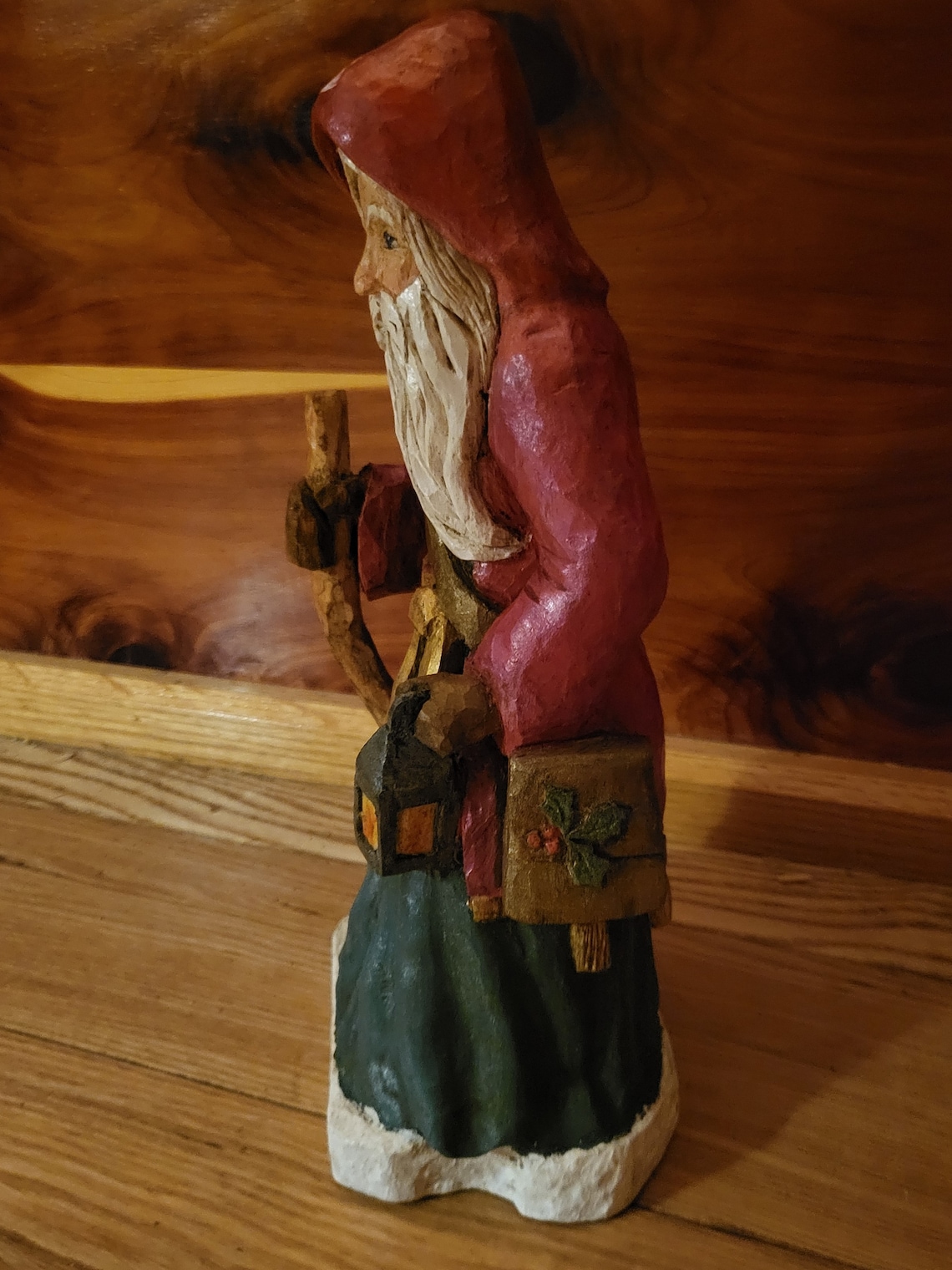 Hand Carved Old World Santa - Etsy