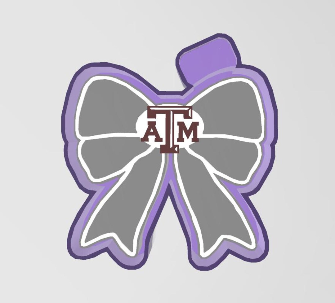 Aggies Bow Silicone Freshie Mold - Etsy