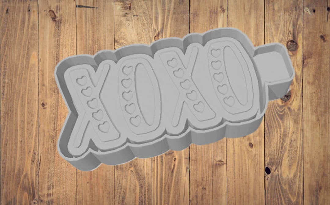 XOXO Freshie STL File - Etsy