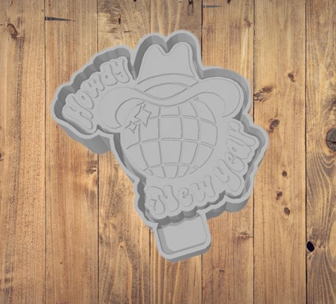 Howdy New Year Freshie STL File - Etsy