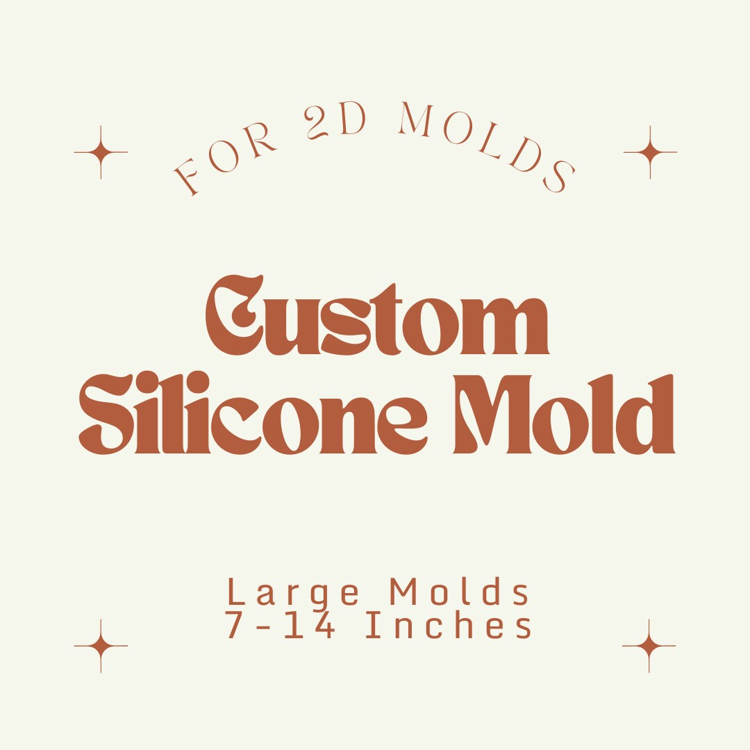 Custom Large Silicone Mold 2D Molds - Etsy