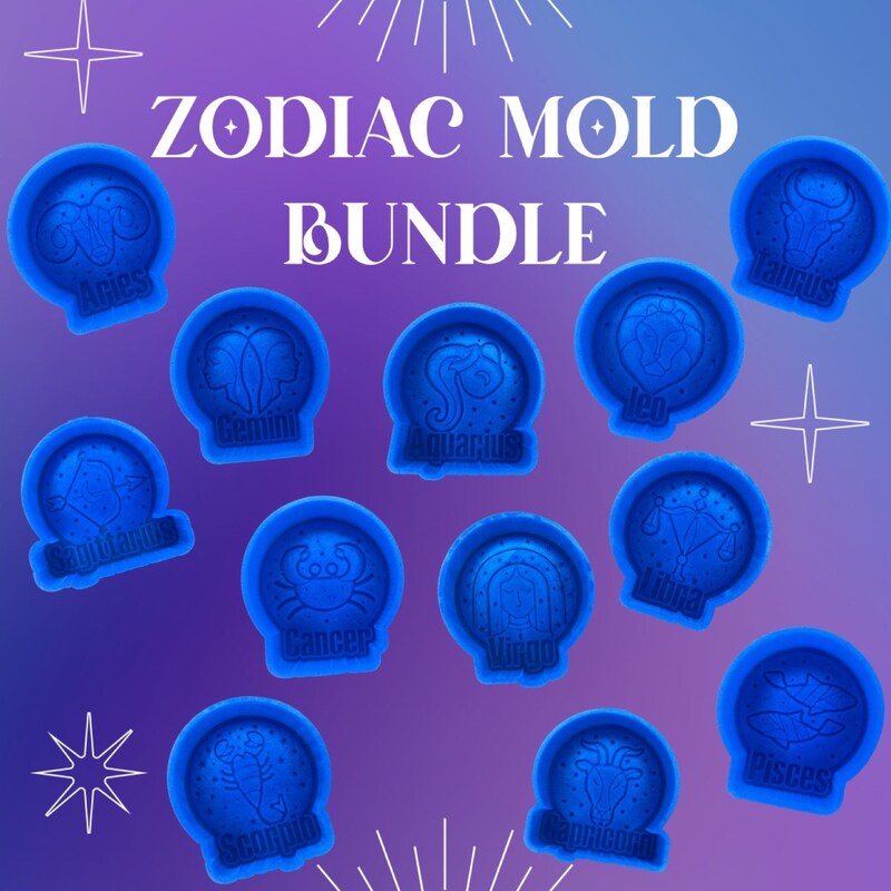 Zodiac Mold - Etsy