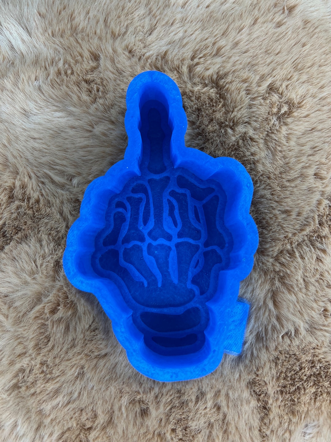 Middle Finger Skellie Silicone Freshie Mold - Etsy