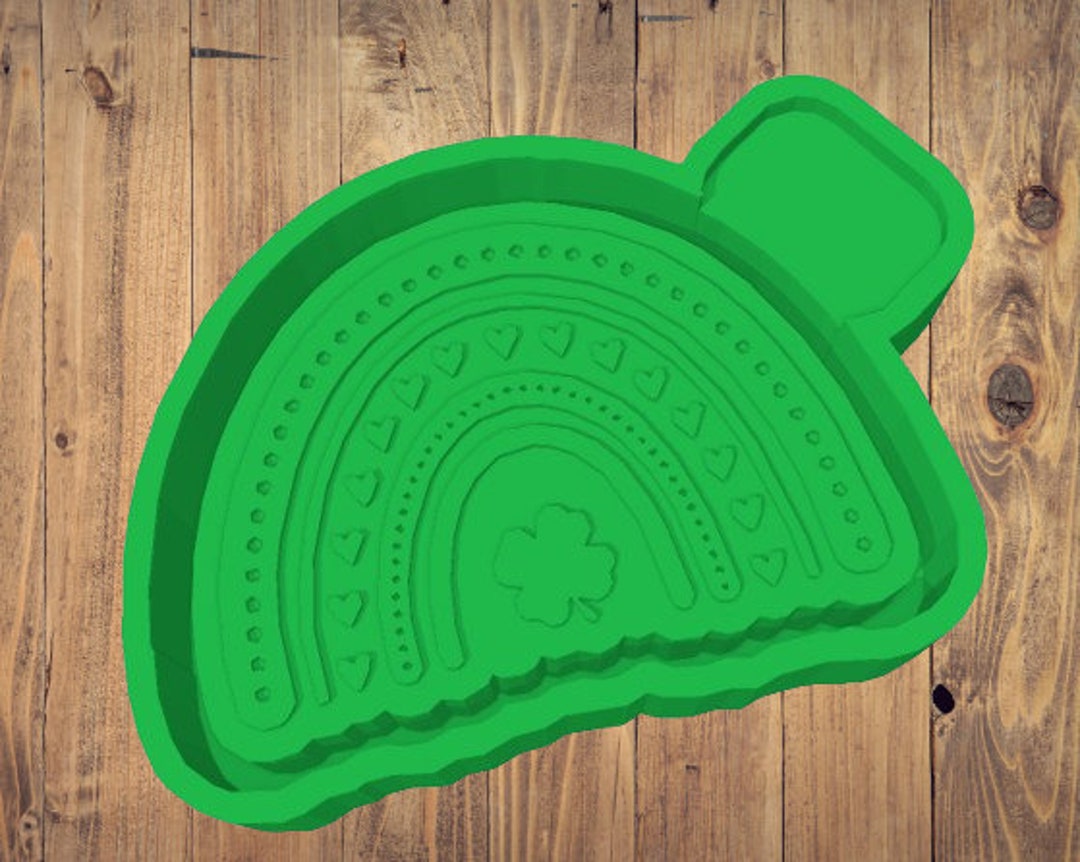 Shamrock Rainbow Freshie STL File - Etsy