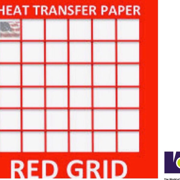 Red Grid - Etsy