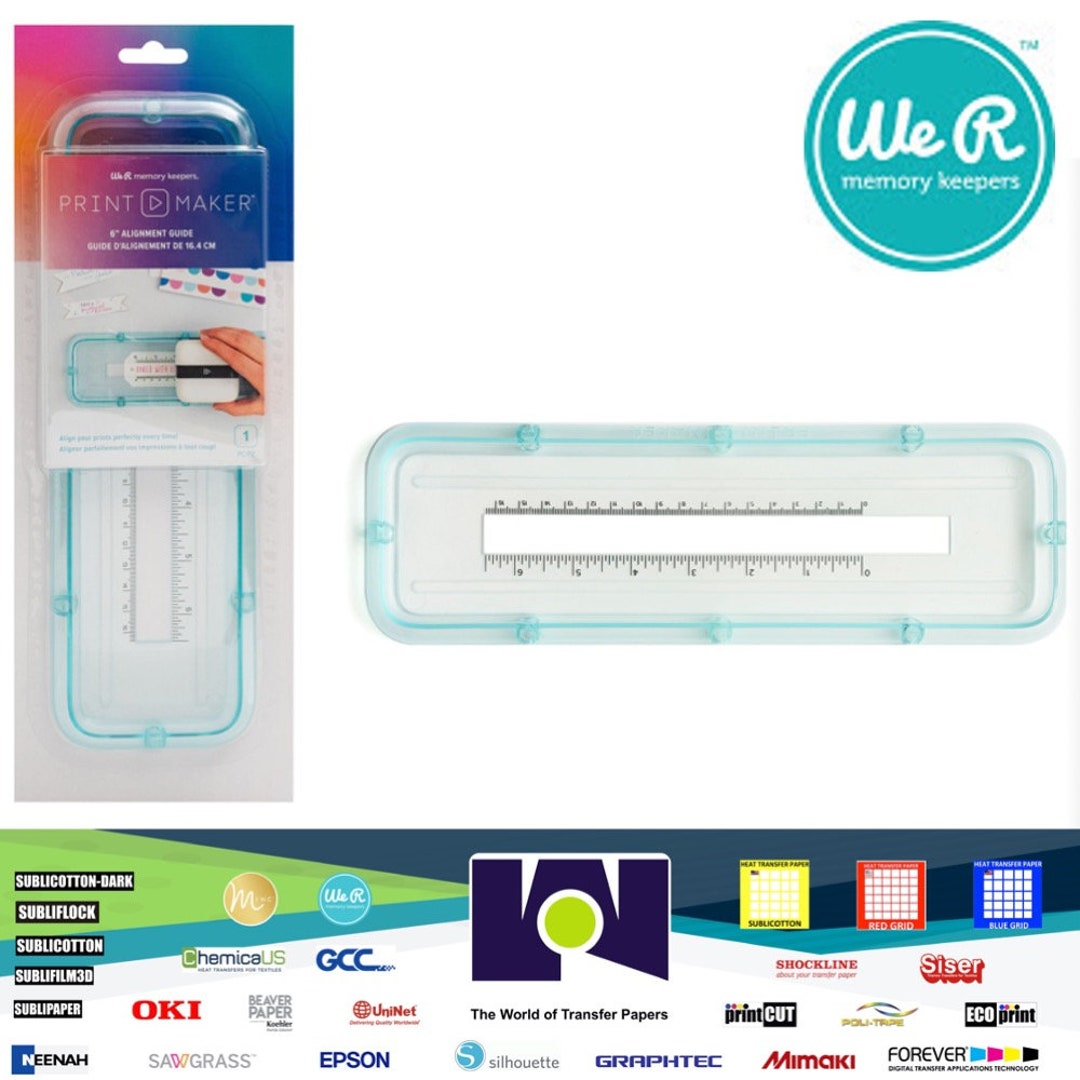 American Crafts We R Memory Keepers PRINTMAKER ALIGNMENT GUIDE - Etsy