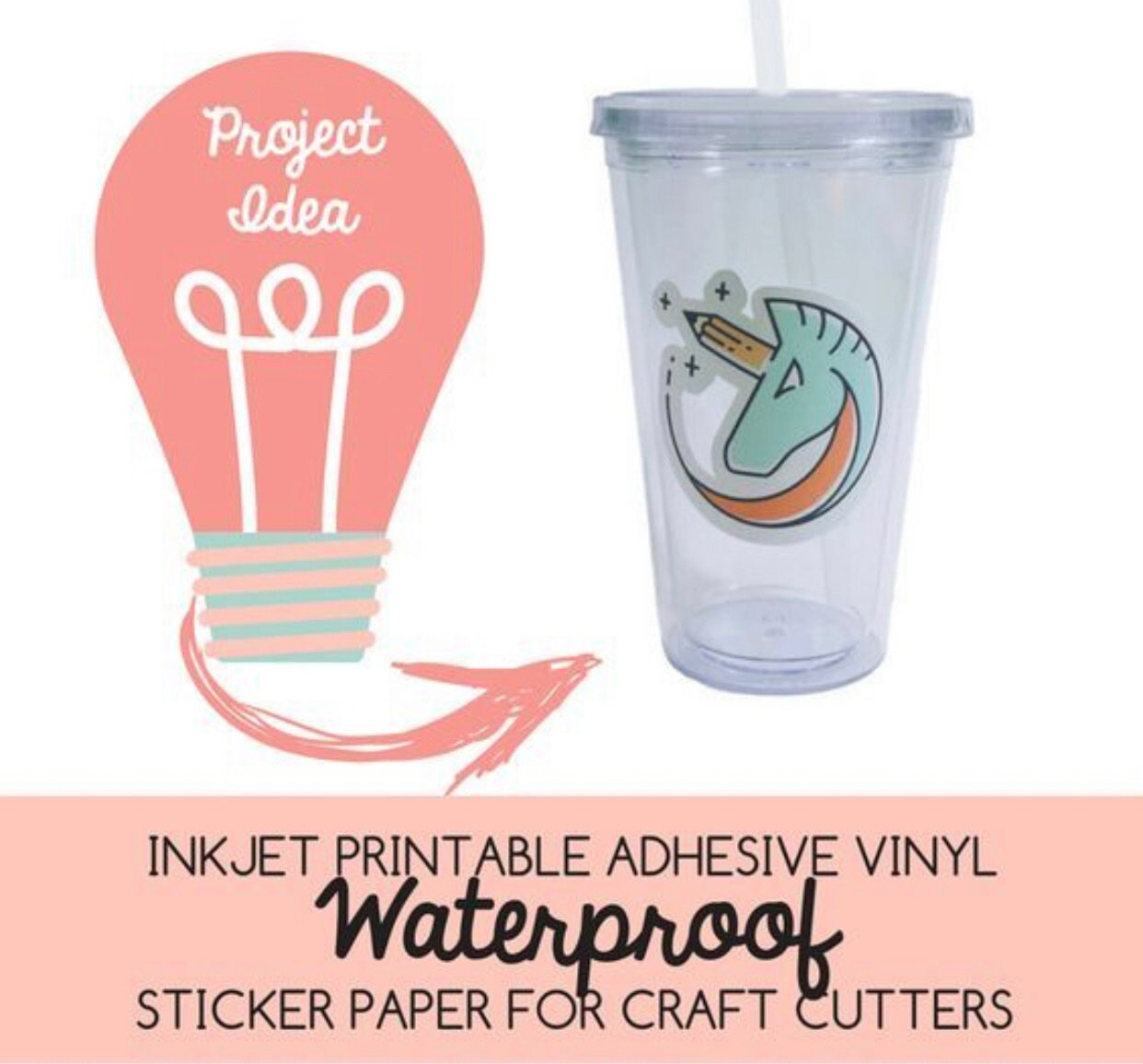 SIHL Inkjet Printable White Vinyl MATE 5 Sheets - Etsy