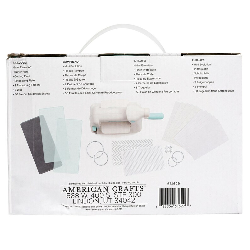 We R Memory Keepers Mini Evolution Die Cutting Machine 661629 | Etsy