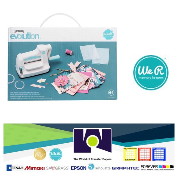 We R Memory Keepers Mini Evolution Die Cutting Machine 661629 - Etsy