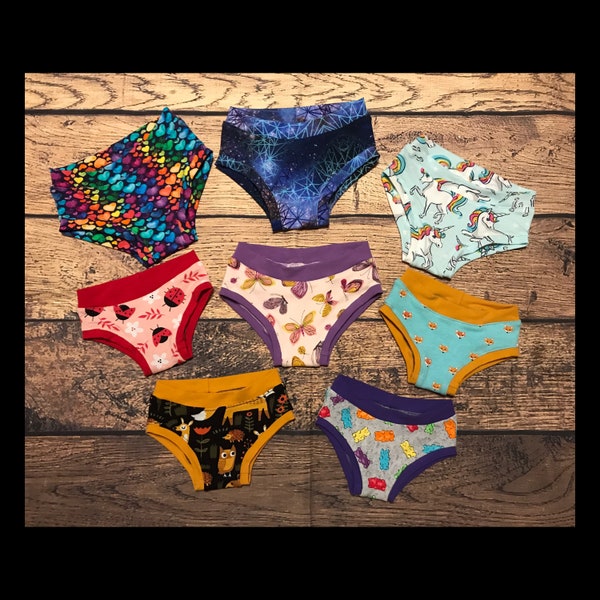 Girls Undies - Etsy