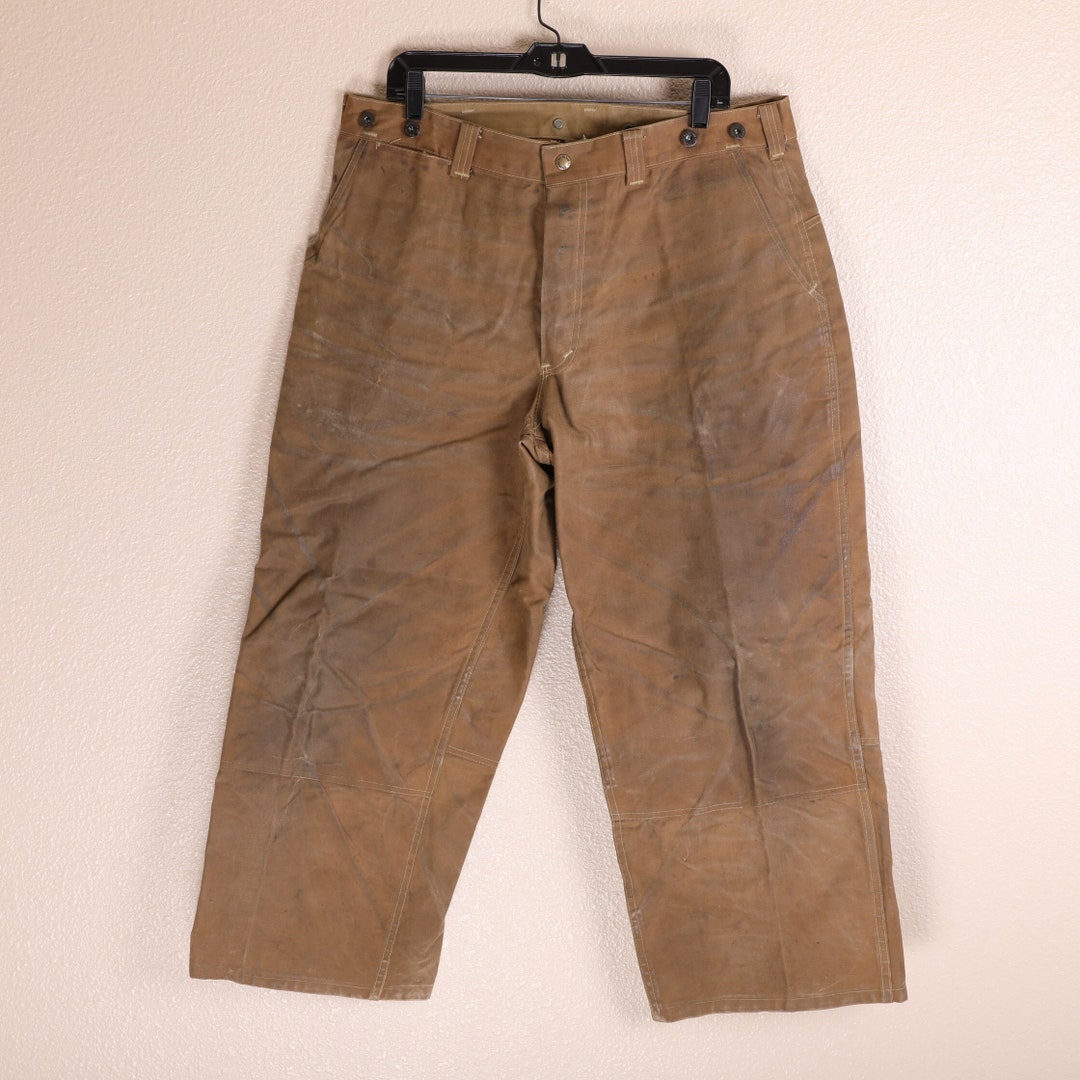 Vintage Filson Oil Finish Double Tin Cloth Pants Style 67 - Etsy