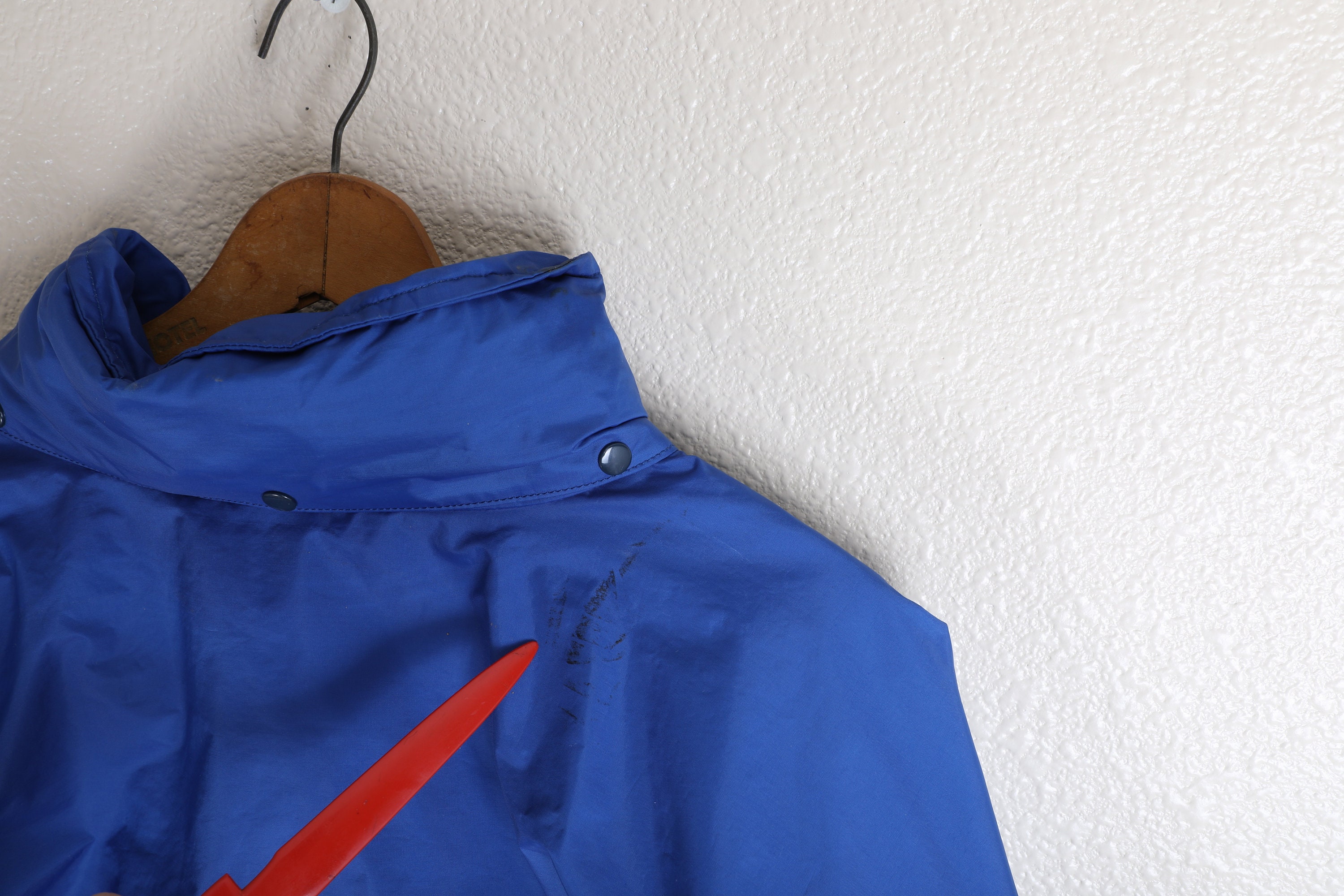 Vintage 80s Patagonia Cagoule (thigh-length Jacket) in Royal Blue - Etsy