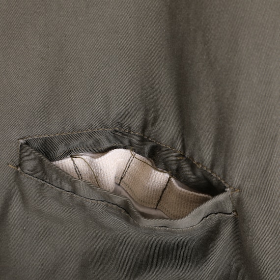 Vintage 1940s 40s Homemade Sherpa Hunting Vest w/ Tal… - Gem