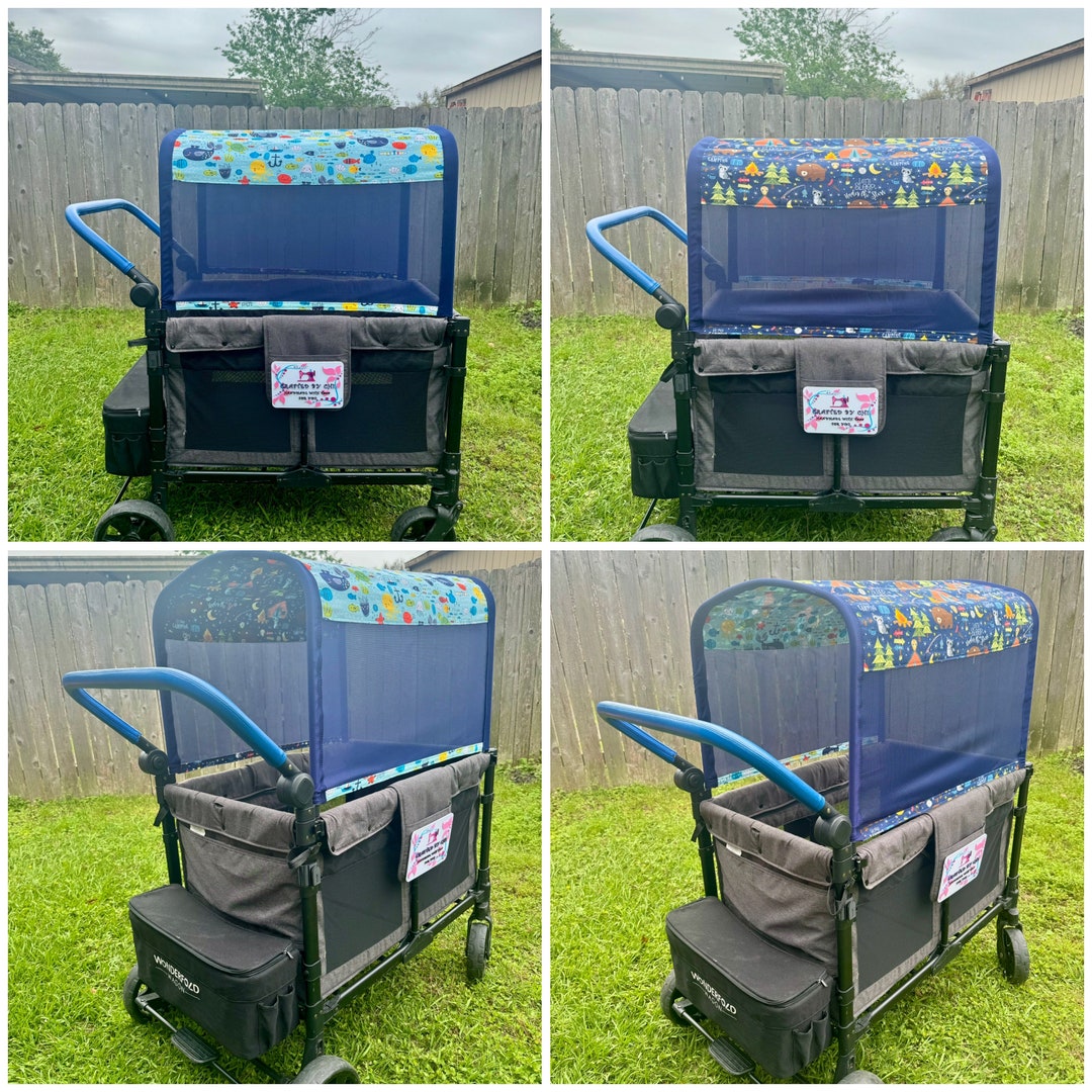 Reversible Canopy With Mesh Windows for Wonderfold Wagon|made to Order ...