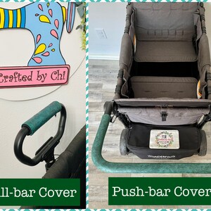 Cow Print Faux Leather Handlebar Covers for Wonderfold Wagon - Etsy