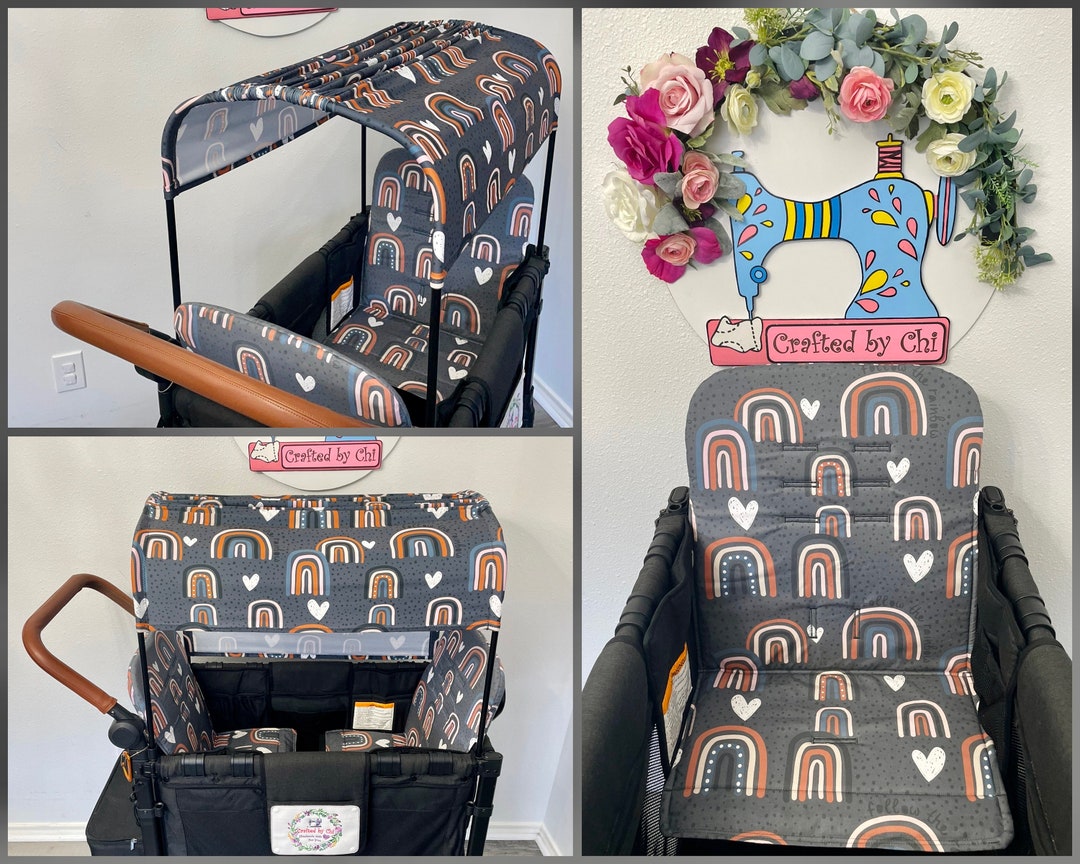 Follow the Rainbow Seat Covers and More for Wonderfold ,keenz,famileasy ...