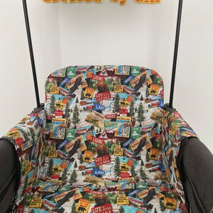 Bears & Canoes Cotton Seat Covers and More Accessories for - Etsy