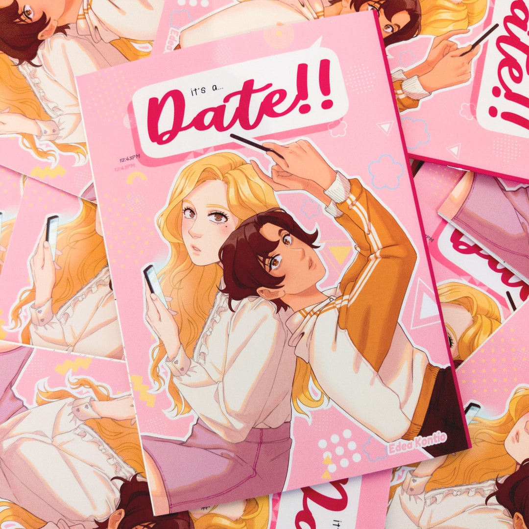 It's a Date!! - Zine - Manga - Cute Short Comic - Etsy